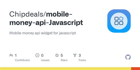 GitHub Chipdeals Mobile Money Api Javascript Mobile Money Api Widget For Javascript