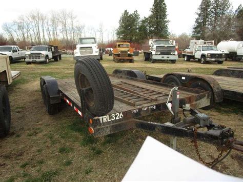 1993 Wilson Fb Trailer Heaverlo Northwest Auctions