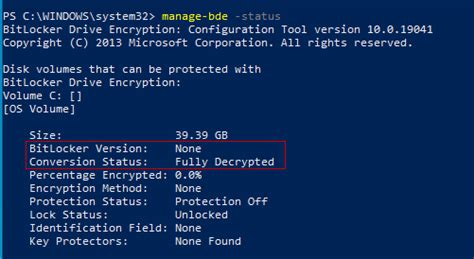 Bitlocker State Of Encrypted But No Key Protectors And Protection Off