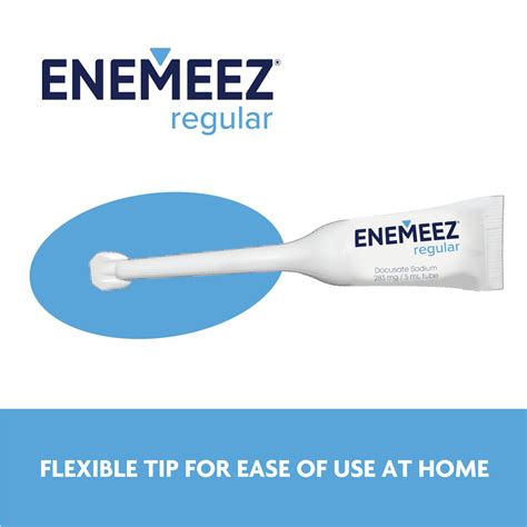 Enemeez® Docusate Sodium 283mg Mini Enema 5 Count Enemeez