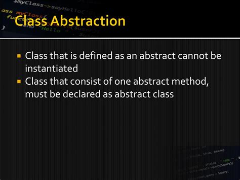Ppt Understanding Final Keyword Class Abstraction And Interfaces In