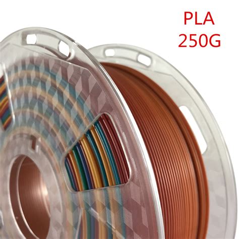 3d Printer Filament 1 75mm Pla Rainbow 250g 500g 1 Vicedeal