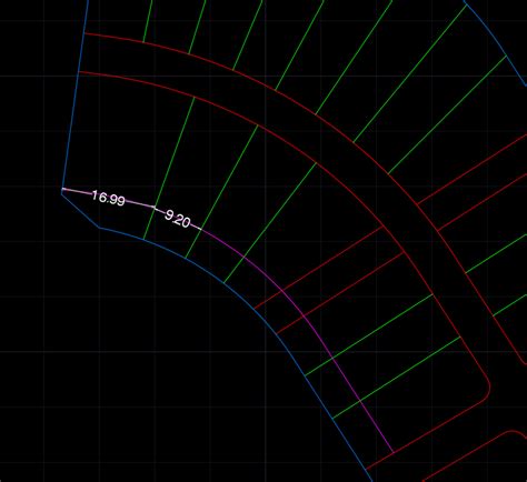Looking For A Lisp That Measures Frontage Ie Distance Between 2 Lines Autolisp Visual Lisp