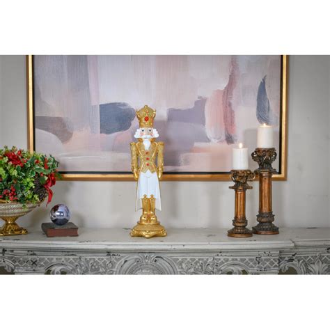 The Holiday Aisle® Gold Coat Nutcracker And Reviews Wayfair