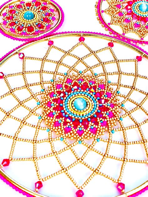 Pin By Amanda Roton On Dream Catchers Sun Catchers And Windchimes Dream Catcher Patterns Bead