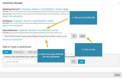 Customizing Bootstrap 5 Themes Pinegrow Web Editor