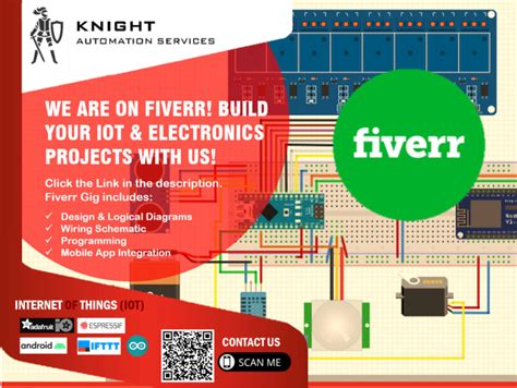 Do Iot Projects Using Adafruit Io Arduino And Nodemcu By Knightusman Fiverr
