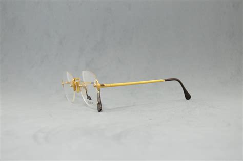 Vintage Rimless Eyeglasses Sealion Arcel Nos Unworn Classic Round