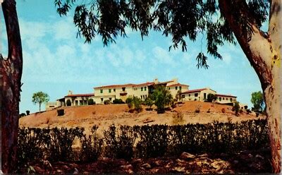 View Of Wrigley Estate Camelback Road Phoenix Arizona Vintage Postcard