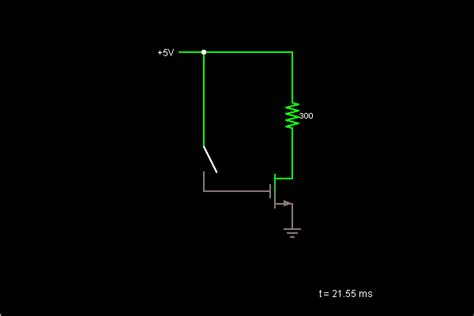 Switch With MOSFETs Online Circuit Simulator