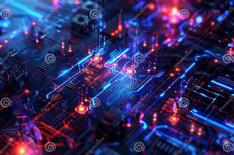Ai Algorithms Abstract Background With Neural Networks Circuits And