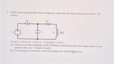 Solved 1 Fig La Is A Block Diagram Of A Linear Chegg Com