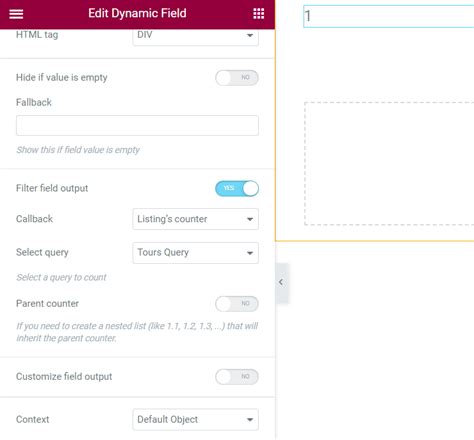 Dynamic Field Widget Overview JetEngine Crocoblock