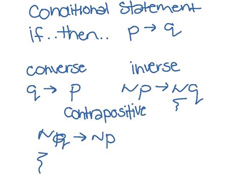 Conditional Statement Geometry