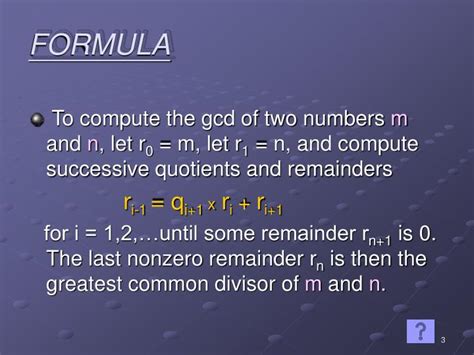 ppt extended euclidean algorithm powerpoint presentation id 4331659