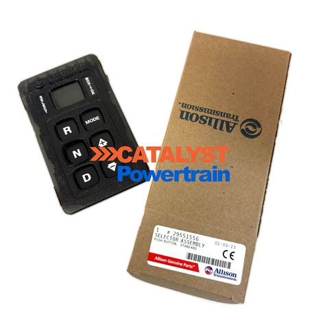 29551556 Allison Transmission Push Button Shift Selector Standard 5th Generation Catalyst