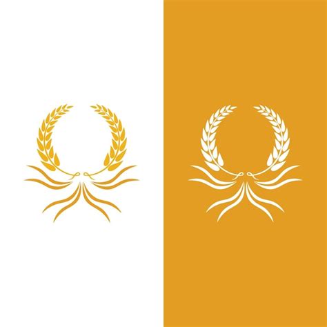 Premium Vector Agriculture Wheat Vector