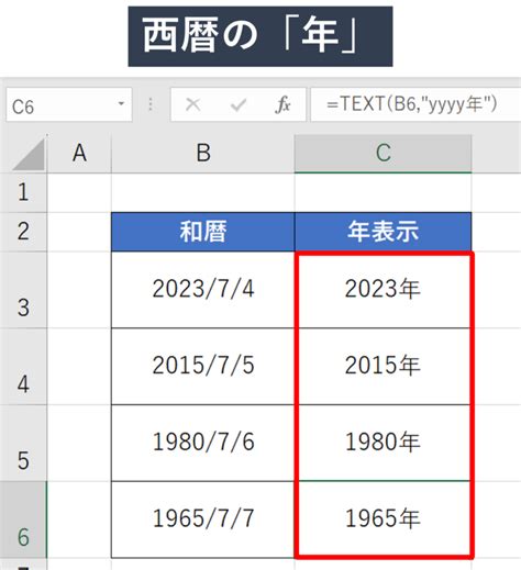 【エクセル】西暦を和暦に、和暦を西暦に自動で変換する方法。和暦西暦早見表の作り方も。 Excelの森