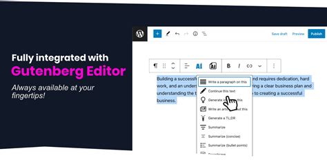 aikit wordpress ai automatic writer chatbot writing assistant e