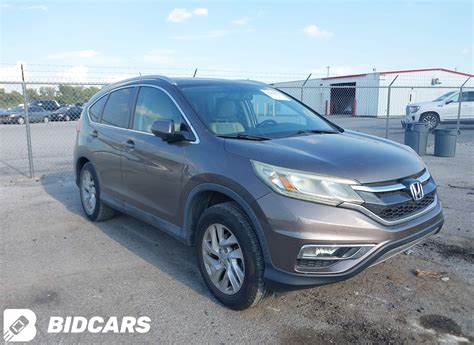 2015 Honda Cr V Ex L 2hkrm3h72fh548138 Bidcars