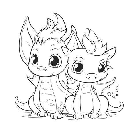 Những Bức Tranh Hình Vẽ Rồng Cute được Yêu Thích Nhất
