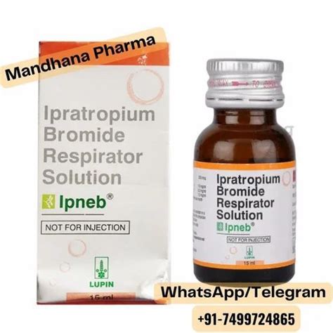 Ipratropium Bromide Respirator Solution 250 Mcg At Rs 47bottle In Nagpur