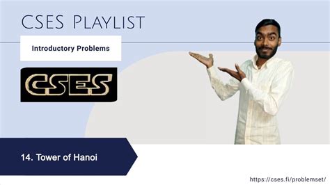 Tower Of Hanoi Cses Problem Set Introductory Problems Cses