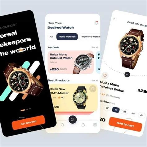 设计灵感：12组手表app界面设计 戴对 场合 个人