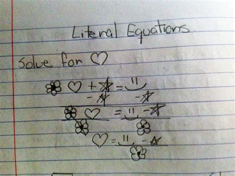 Math Dyal Lovin Literal Equations Worksheets Library