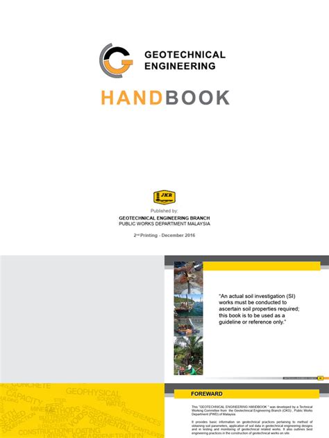 Jkr Handbook Geotechnical Pdf Geotechnical Engineering Deep Foundation