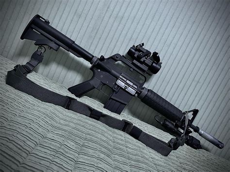 Fjnally finished my xm177 set up! : r/airsoft