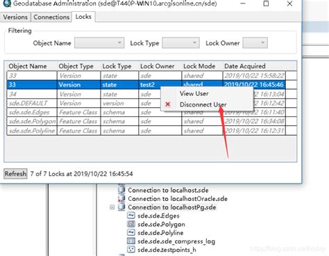 Arcsde地理数据库 锁以及 解锁的概述arcgis开始编辑数据源已锁定 Csdn博客
