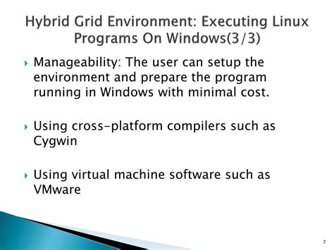 Ppt Direct Execution Of Linux Binary On Windows For Grid Rpc Workers