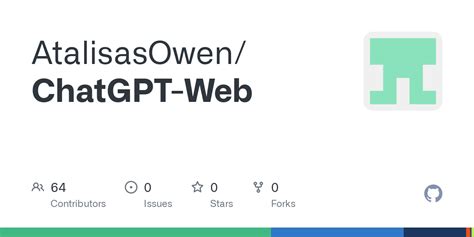 Github Atalisasowen Chatgpt Web