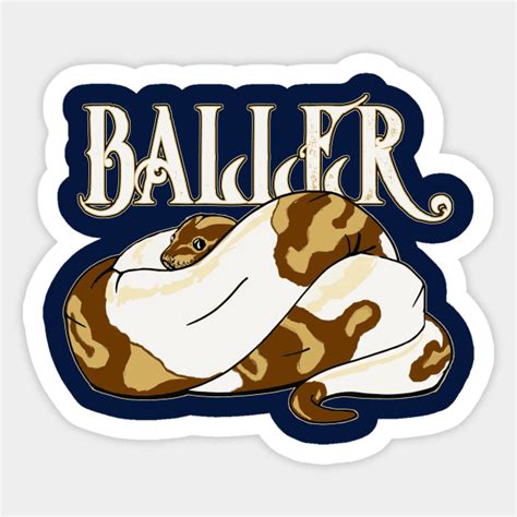 Piebald Ball Python 2 Python Sticker Teepublic