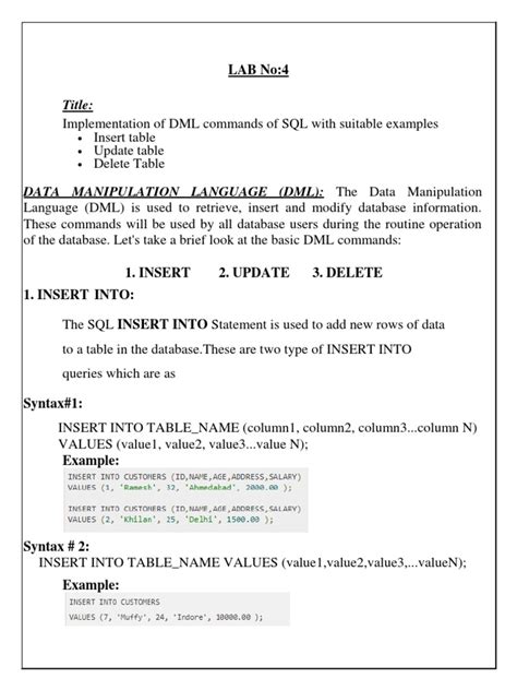 lab 4 pdf sql data management