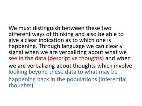 ppt inferential reasoning in statistics powerpoint presentation free