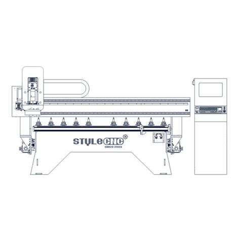 ATC CNC Routers With Automatic Tool Changer STYLECNC