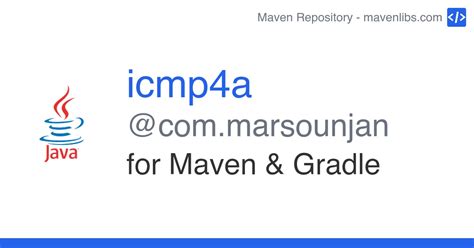 Icmp A For Maven Gradle Marsounjan