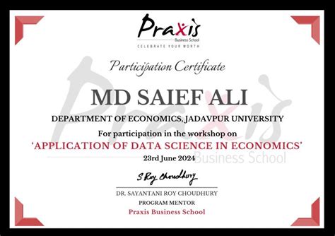 Md Saief Ali On Linkedin Datascience Economics