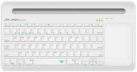 Alcatroz XPLORER DOCK2BT BT Keyboard Touchpad Dock White Grey Buy Tsop Tech