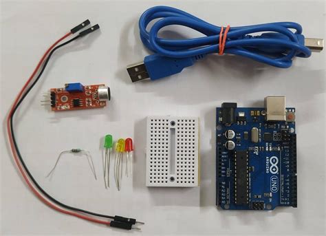 Sound Sensor With Arduino Interfacing Arduino Interfacing Sound Sensor