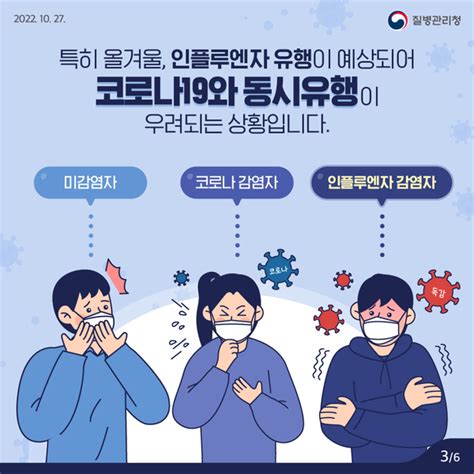 그냥 좀 아픈 감기 인플루엔자 알아보기