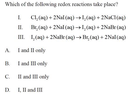 chemistry redox practice question solving entermedschool future doctors forums