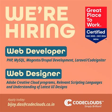 Bijoy Das On Linkedin Nowhiring Kolkatajobs Webdevelopment