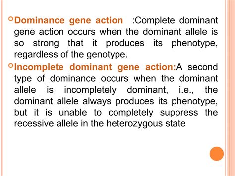 Gene Interactions Presentation Ppt Lercvcturerppt