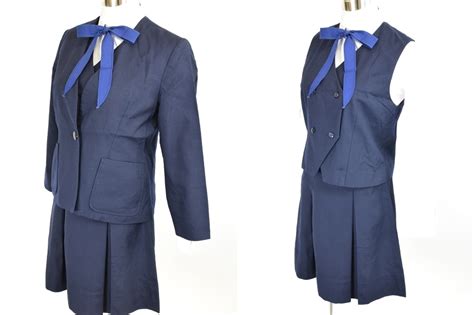 制服市場 大阪府 ☆☆大阪薫英女学院高校 【旧制服 セット③】 D113