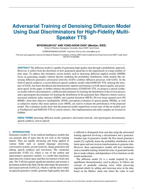 pdf adversarial training of denoising diffusion model using dual