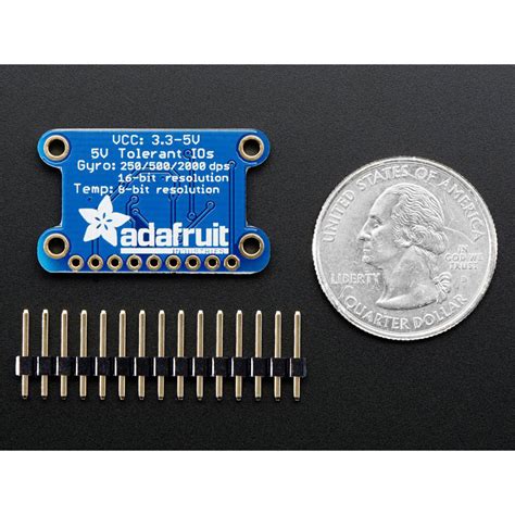 Adafruit 1032 L3gd20 Triple Axis Gyro Breakout Board Rapid Online