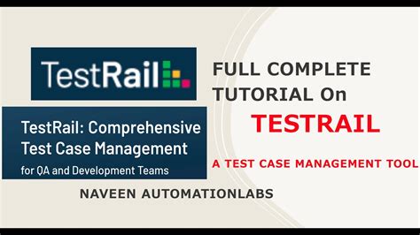 Latest Tutorial On Testrail Test Management Tool Test Cases Execution Test Suites And Reports